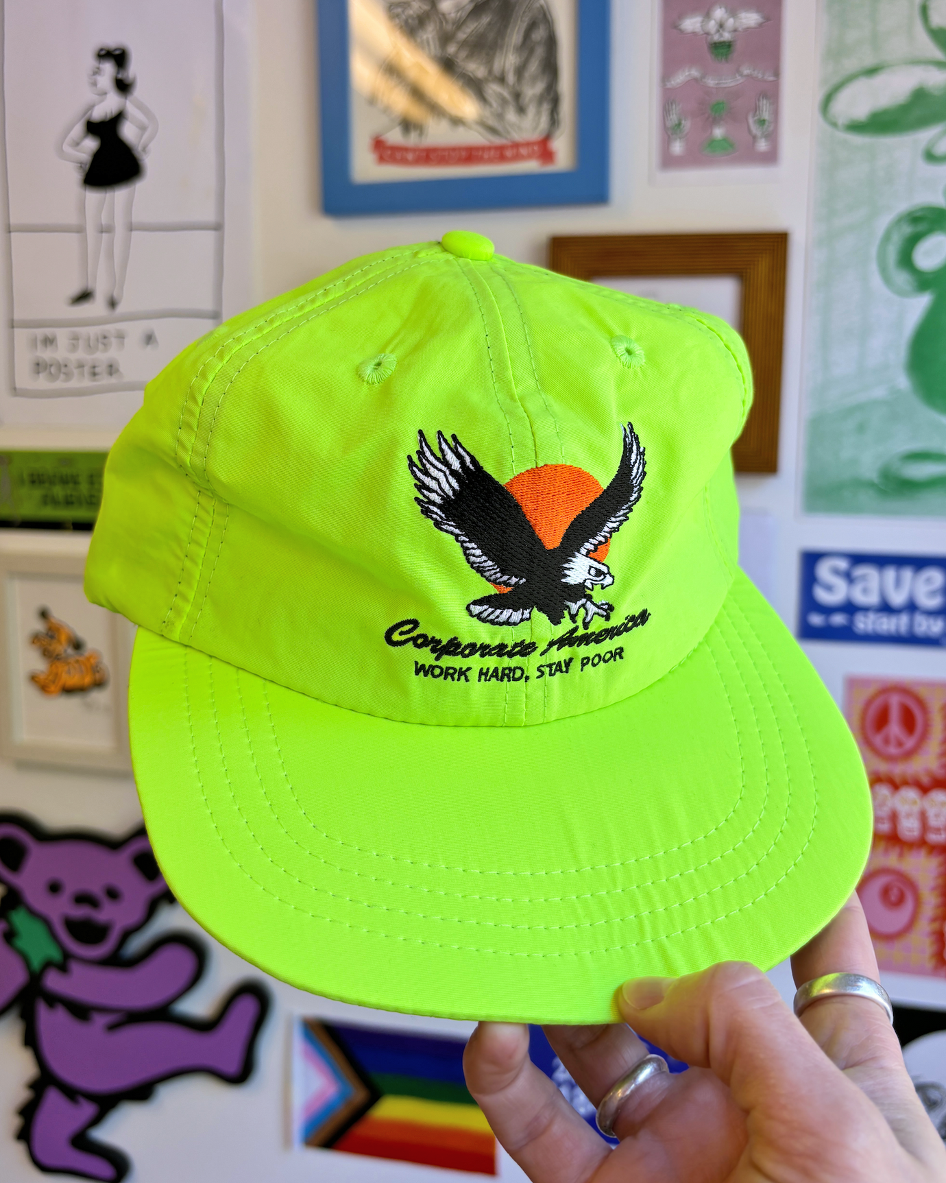 Corp America Nylon Cap – TV DAD