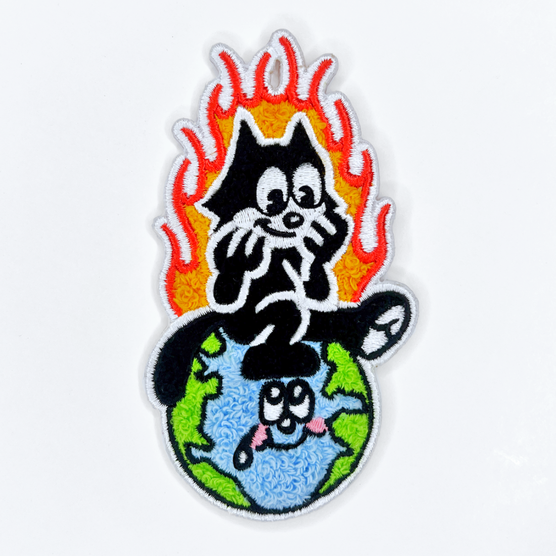 World's On Fire Patch – TV DAD